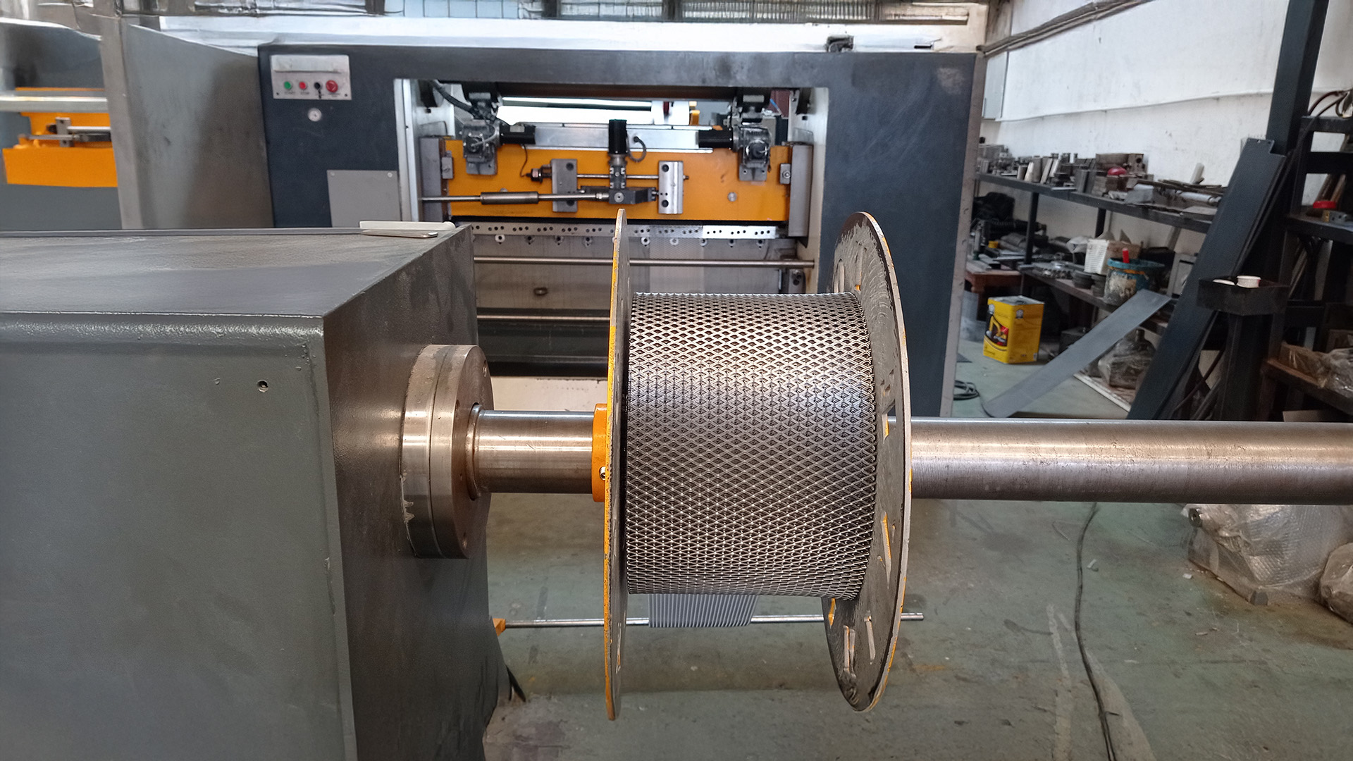 Expanded Metal Winding Machines | Tok Makina